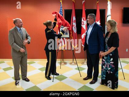 U.S. Army Brigadier General Kimberly M. Colloton, Commander of the U.S ...