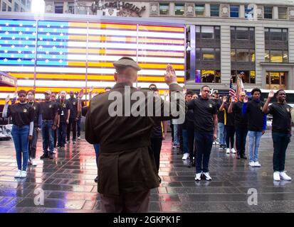 Commandant of Cadets, Brig. Gen. Mark Quander, congratulates new ...