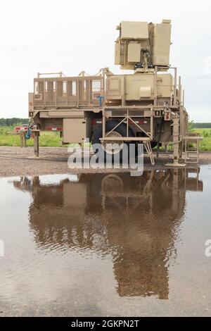 An AN/MPQ-64A3 Sentinel Radar System from Florida National Guard, 3rd ...