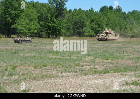 U.S. Army engineers and technicians at Camp Grayling Joint Maneuver ...