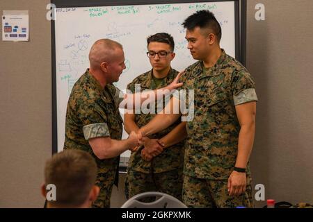 Lt. Col. Ian Prater, Commanding Officer, 6th Communication Battalion ...