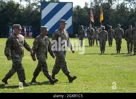 Col. Terry R. Tillis(right), commander of the 2nd Armored Brigade ...
