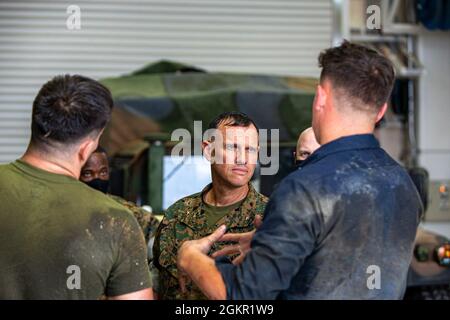 Brig. Gen. Brian Wolford, commanding general of the 3rd Marine ...