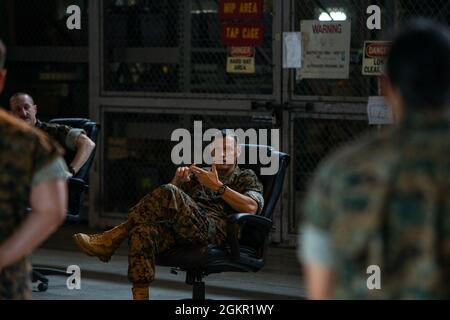Brig. Gen. Brian Wolford, commanding general of the 3rd Marine ...