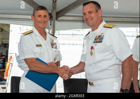 NORFOLK (Jun. 17, 2021) - Rear Adm. Craig Clapperton, Commander ...
