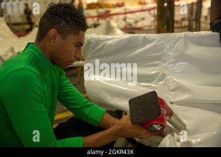 US Navy Aircraft Intermediate Maintenance Department (AIMD) Jet Shop ...