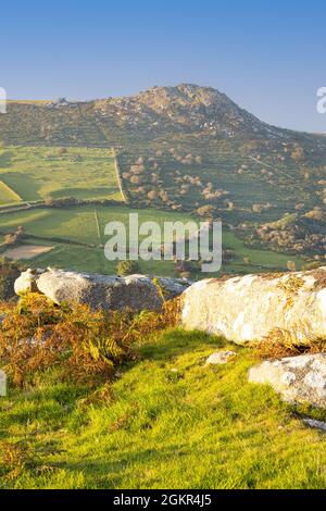 Sharp Tor from Stowes Hill Bodmin Moor Cornwall Stock Photo - Alamy
