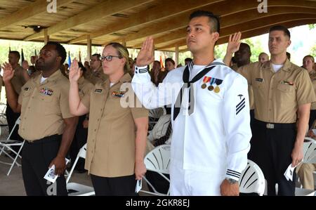 JACKSONVILLE, Fla. (June 18, 2021) – Capt. Teresa Allen, Naval Hospital ...