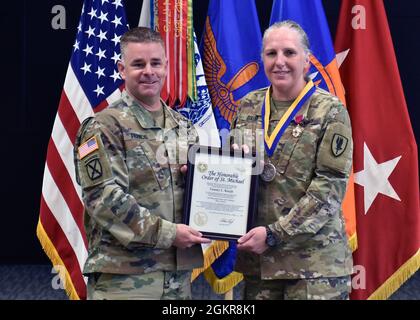 U.S. Army Col. Tammy Baugh reflects on her command time during the 1st ...