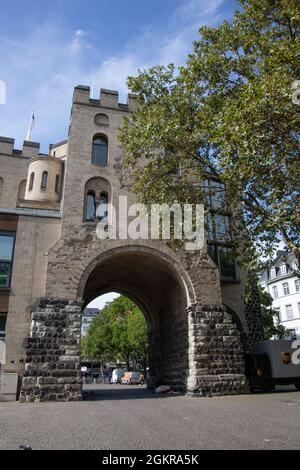Hahnen city Gate in Cologne Stock Photo - Alamy
