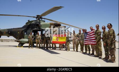 Task Force Toro and Task Force Phoenix at Al Asad Airbase, Iraq, 2021 ...