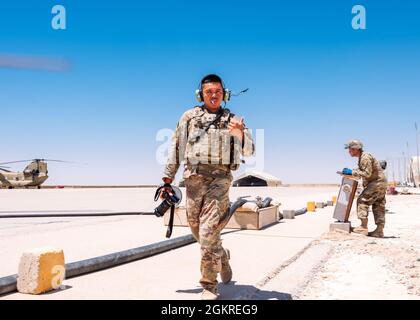 Task Force Toro and Task Force Phoenix at Al Asad Airbase, Iraq, 2021 ...