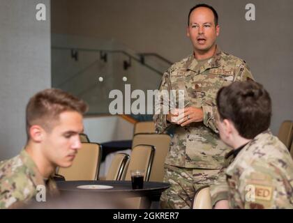 172nd Airlift Wing Chaplain Maj. Caleb Clark and Airman 1st Class ...