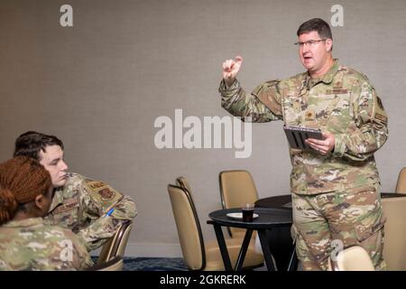 172nd Airlift Wing Chaplain Maj. Caleb Clark and Airman 1st Class ...