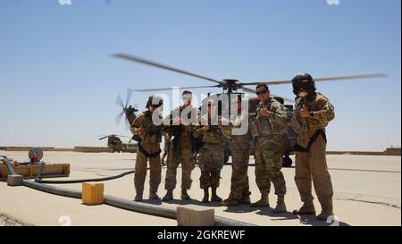 Task Force Toro and Task Force Phoenix at Al Asad Airbase, Iraq, 2021 ...