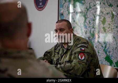Czech Republic Land Forces Gen. Brig. Pavel Lipka, Deputy commander of ...