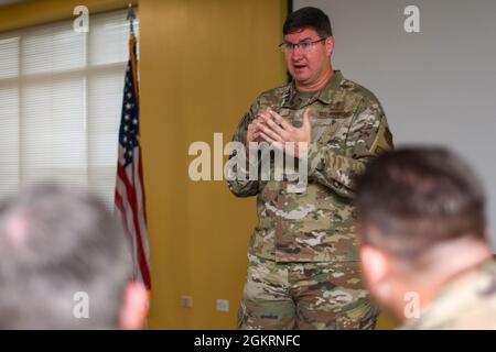 172nd Airlift Wing Chaplain Maj. Caleb Clark and Airman 1st Class ...