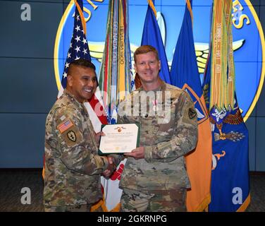 Col. Keith Hill, 110th Aviation Brigade commander, speaks during Bryce ...