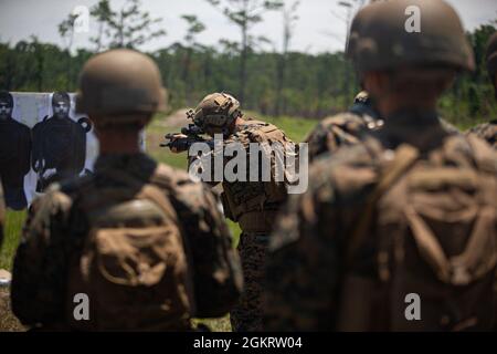 U.S. Marine Corps Sgt. Kvvian Durrett, a native of Staunton, Virginia ...
