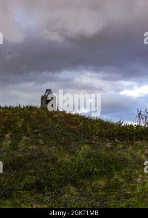 MOUNT GORDON LYON, Alaska -- An Alaska Nike missile site, known as Site ...