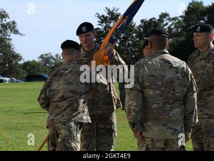Col. Michael S. Johnson, 110th Aviation Brigade commander, presents the ...