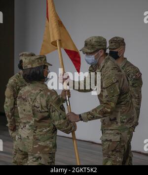 Capt. Daniel J. Rabbitt, outgoing commander of Headquarters and ...
