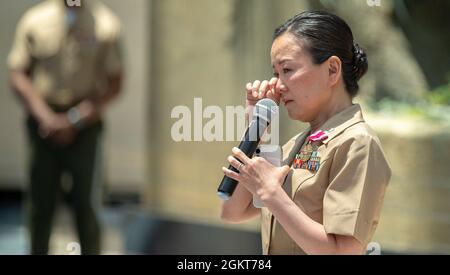 The family of U.S. Marine Lt. Col. Kelly Allen commanding officer of ...