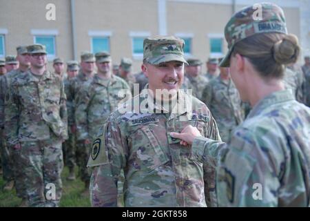 Sgt. Tyler James Saucerman, with the 196th Maneuver Enhancement Brigade ...