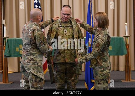Lt. Col. Kevin Chelf, chaplain assigned to the 90th Missile Wing ...