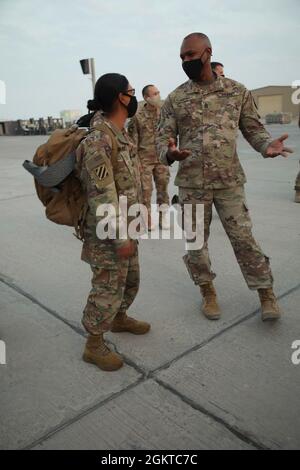 Command Sgt. Maj. Denice Malave, the senior enlisted advisor of the 3rd ...