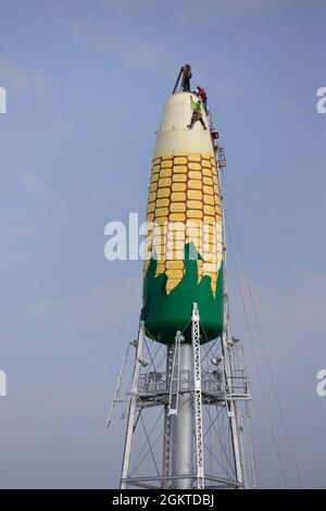 Ear of Corn water Tower.Rochester.Minnesota.USA Stock Photo - Alamy