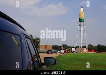 Ear of Corn water Tower.Rochester.Minnesota.USA Stock Photo - Alamy
