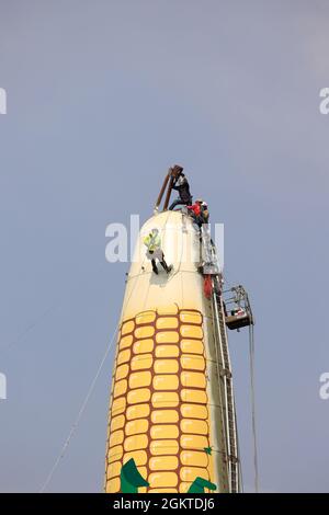 Ear of Corn water Tower.Rochester.Minnesota.USA Stock Photo - Alamy