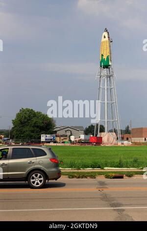 Ear of Corn water Tower.Rochester.Minnesota.USA Stock Photo - Alamy