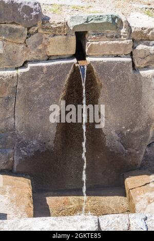 Water Temple at Ollantaytambo Inca ruins - Ollantaytambo, Sacred Valley ...