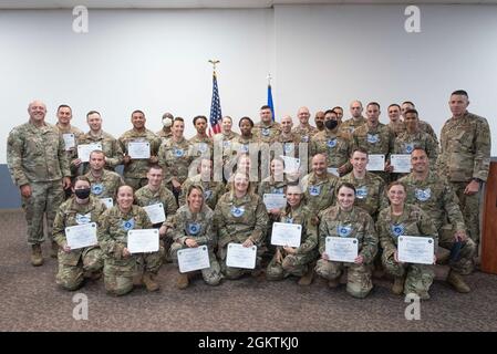 Members of Team Wright-Patt participate in the 2021 Technical Sergeant ...