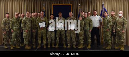 Tech. Sgt. selects from the 319th Communications Squadron pose for a ...