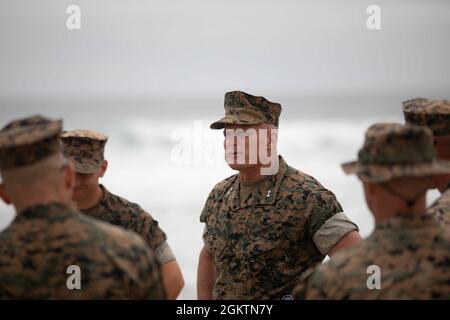 Maj. Gen. Roger B. Turner Jr., commanding general, 1st Marine Division ...