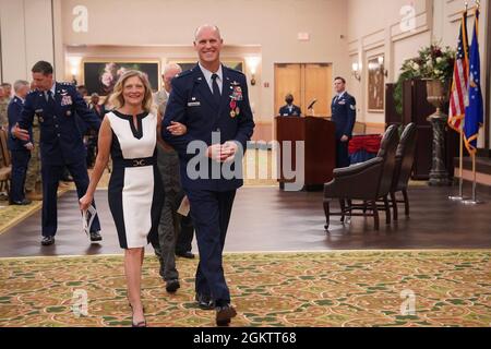 Col. Steven Anderson, former 688th Cyberspace Wing commander’s wife ...