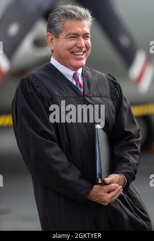 U.S. Marine Col. Daniel Whitley, the commanding officer of Headquarters ...