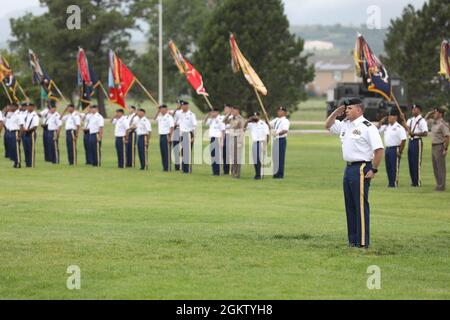 Maj. Gen. Matthew McFarlane, commanding general for the 4th Infantry ...