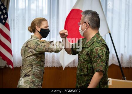 Maj. General Joel B. Vowell, U. S. Army Japan commanding General ...