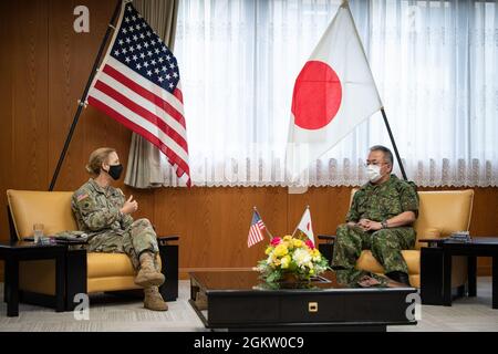 Gen. Yoshihide Yoshida, chief of the Japanese Self-Defense Forces Joint ...
