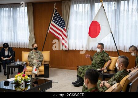 Maj. General Joel B. Vowell, U. S. Army Japan commanding General ...