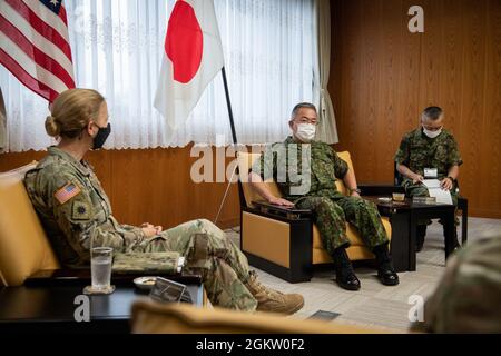 Gen. Yoshihide Yoshida, chief of the Japanese Self-Defense Forces Joint ...