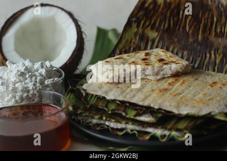 Arrowroot Ottada is a healthy wholesome snack. Made with ground ...