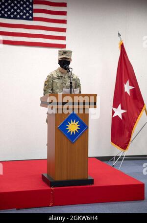 Maj. Gen. Laura Yeager, 40th Infantry Division commander conducted ...