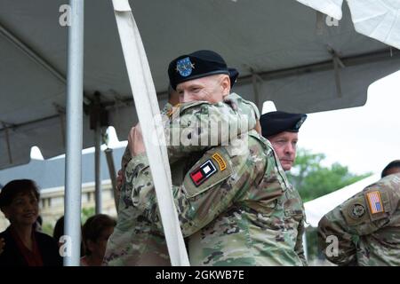 Lt. Gen. Antonio A. Aguto, commanding general of First Army (standing ...