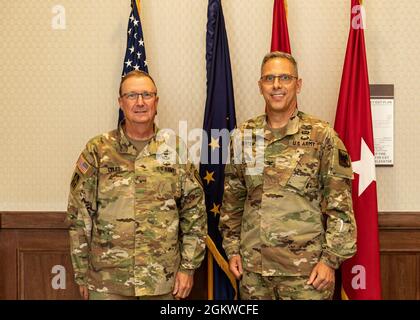 Indiana National Guard Adjutant General Maj. Gen. R. Martin Umbarger ...