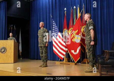 Brigadier General Daniel B. Conley takes his place as incoming ...